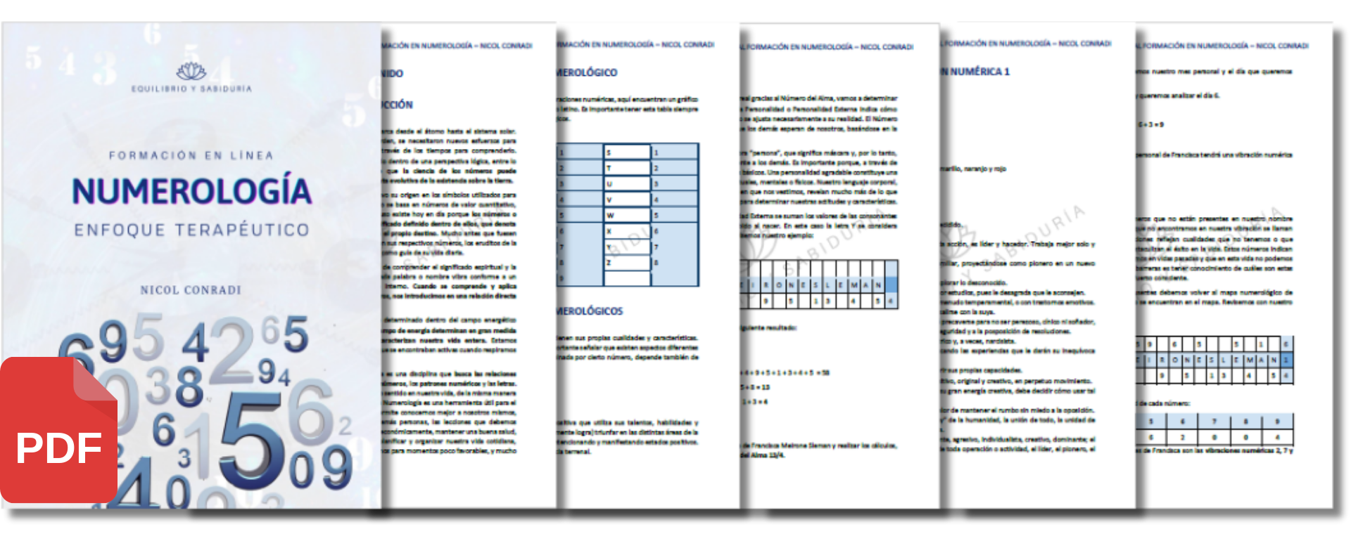 NUMEROLOGÍA – EQUILIBRIO Y SABIDURÍA